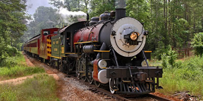 Texas railroad museums, historic train depots, and railway rides, steam ...