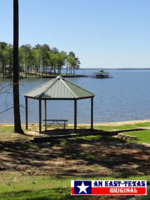Toledo Bend Reservoir and Lake along the Louisiana and Texas Border ...