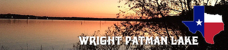 Wright Patman Lake in East Texas, lake location, fishing, lake water level, maps, links and ...